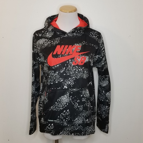 Nike | Tops | Nike Sb Neon Thermafit Hoodie | Poshmark